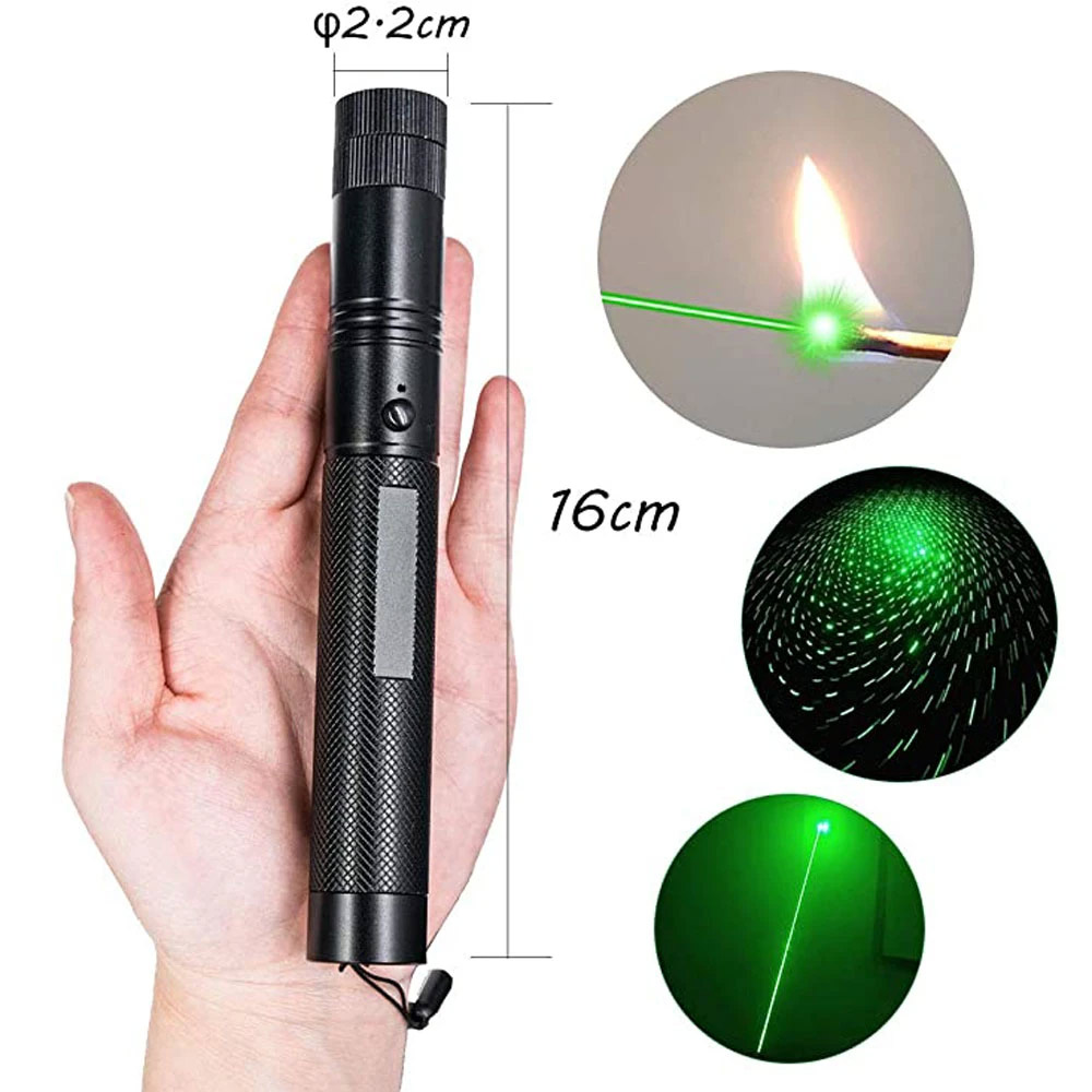 Powerful laser pointer ليزر قابل للشحن - Souq Waffar UAE